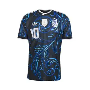 Adidas Argentina 26 Away Messi Authentic Jersey - Black