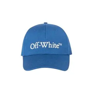 Off-White Drill Logo Bookish Baseball Cap - Blue