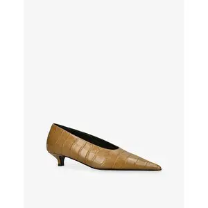 TOTEME Leather Kitten Pumps
