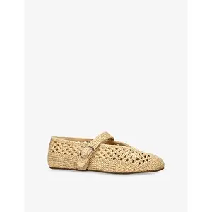 Steve Madden Alara Woven Ballet Flats - Beige