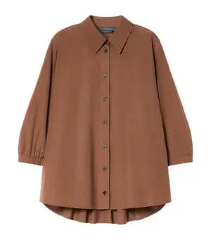 Marina Rinaldi Cotton Tunic Shirt