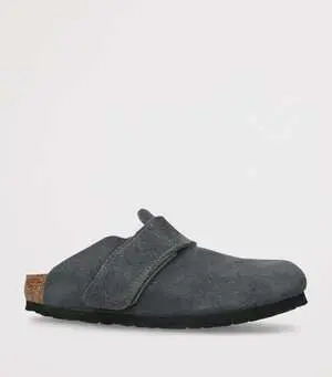 BIRKENSTOCK Suede Loma Clogs