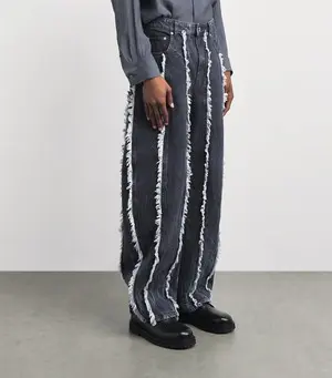 Séfr Cutline Barrel-leg Jeans