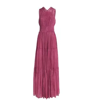 Ulla Johnson Silk Freesia Sleeveless Maxi Dress