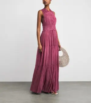 Ulla Johnson Silk Freesia Sleeveless Maxi Dress