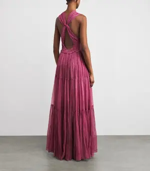 Ulla Johnson Silk Freesia Sleeveless Maxi Dress