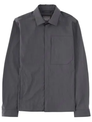 Herno Overshirt In Misto Lana - Grey