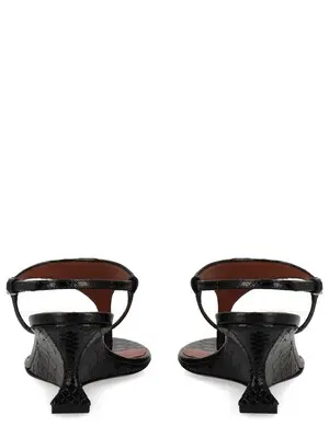 Paris Texas Sandalo Nina High Heel Sandals - Black