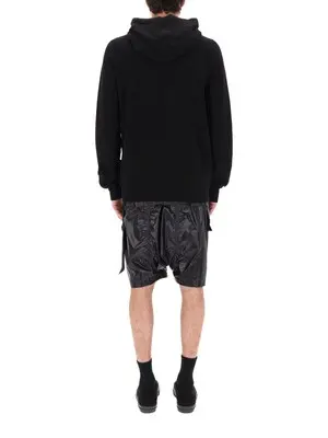Rick Owens Felpa Gimp Hoodie - Black