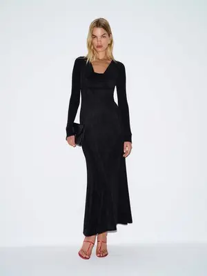 REFORMATION Wynn Knit Maxi Dress