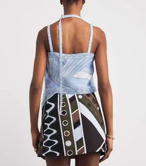 Emilio Pucci Silk Iride Top