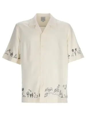 Paul Smith Embroidered Shirt - Ivory