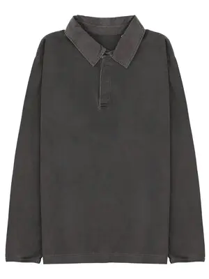 SUNFLOWER Polo "heavy Jersey Rugby - Black