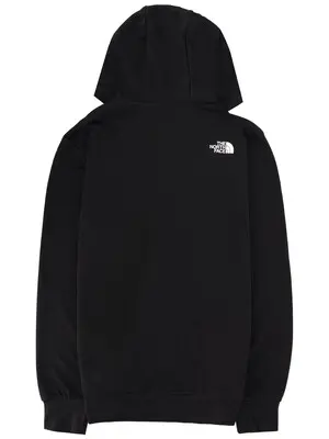 The North Face Logo Zip Up Sweatshirt - Black