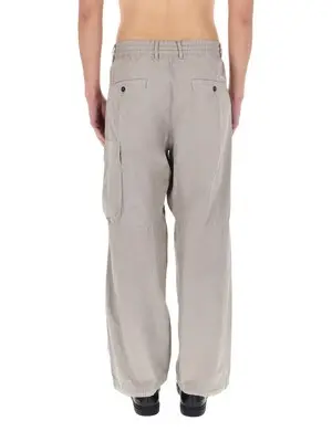 C.P. COMPANY Cargo Pant With Logo Patch - Beige