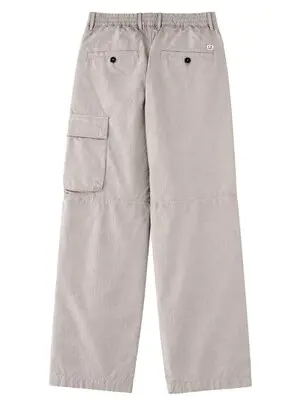 C.P. COMPANY Cargo Pant With Logo Patch - Beige