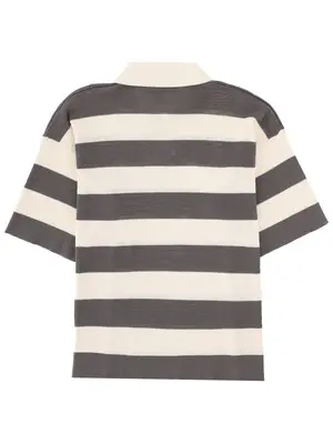 AMI Paris Polo Con Patch Logo - Multicolour