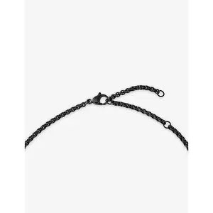 Messika Move Large Titanium And Diamond Pendant Necklace