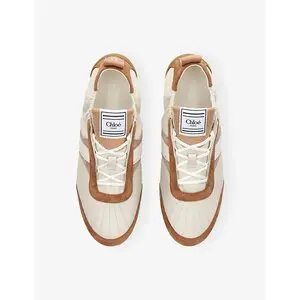 Chloé Kick Leather Trainers - Brown/oth