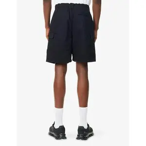 SANDBANKS Logo-patch Cotton Cargo Shorts