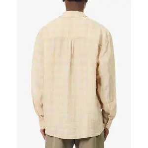 Our Legacy Above Check Linen Shirt