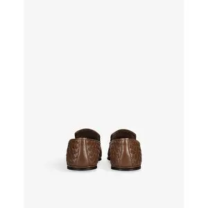 Bottega Veneta Intrecciato Leather Slippers - Tan