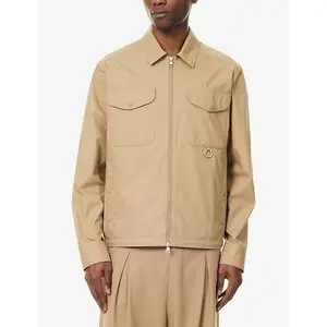 Moncler Logo-patch Cotton Jacket