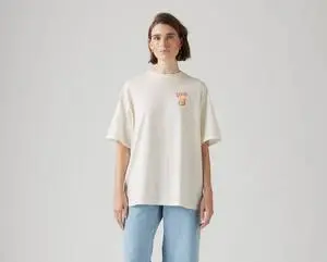 LEVI'S Graphic Short Sleeve T-shirt - Egret