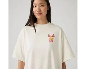 LEVI'S Graphic Short Sleeve T-shirt - Egret