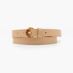 LEVI'S Shell Leather Belt - Tan