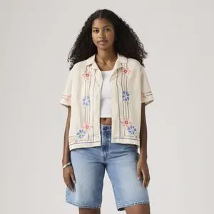 LEVI'S Sonny Linen Blend Camp Shirt