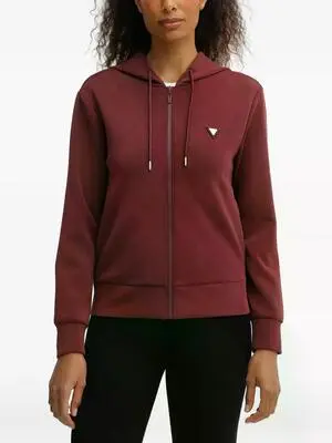 Guess Logo Zip-up Hoodie