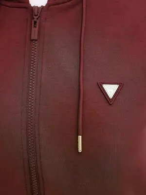 Guess Logo Zip-up Hoodie