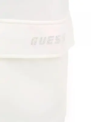 Guess Cargo-pocket Track Pants - White