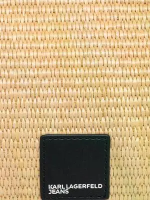 Karl Lagerfeld Woven Satchel