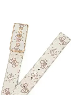 Guess Logo Pattern Belt
