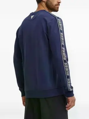 Guess Logo Tape Long Sleeve Sweater