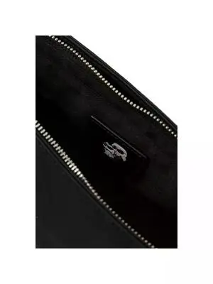 Karl Lagerfeld Logo Plaque Make Up Bag