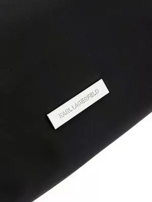 Karl Lagerfeld Logo Plaque Make Up Bag
