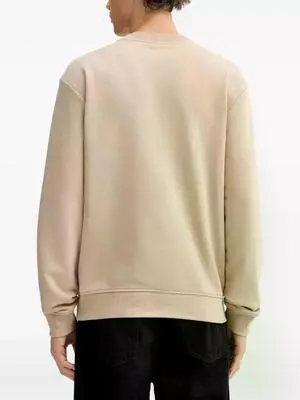 Karl Lagerfeld Monogram Patch Crewneck Sweatshirt