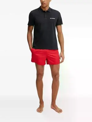 Karl Lagerfeld Logo-print Polo Shirt