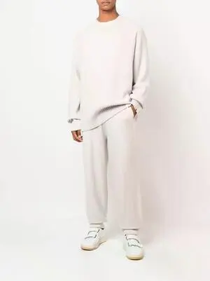 Extreme Cashmere Ribbed-trim Cashmere Jumper