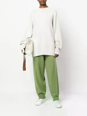 Extreme Cashmere Ribbed-trim Cashmere Jumper