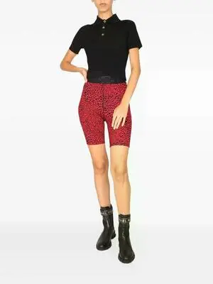 Michael Kors Logo Button Polo Top