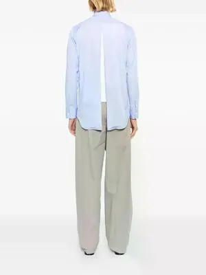 JIL SANDER Fil-à-fil Shirt - Blue
