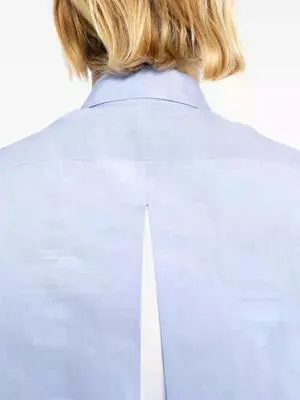 JIL SANDER Fil-à-fil Shirt - Blue