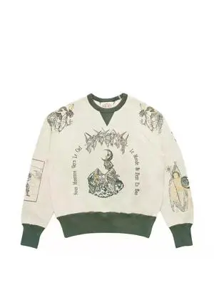 SAMUEL ZELIG La Luna Crewneck Sweater