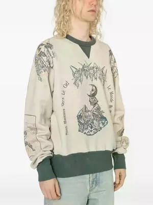 SAMUEL ZELIG La Luna Crewneck Sweater