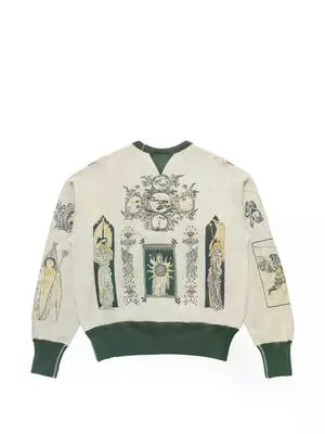 SAMUEL ZELIG La Luna Crewneck Sweater