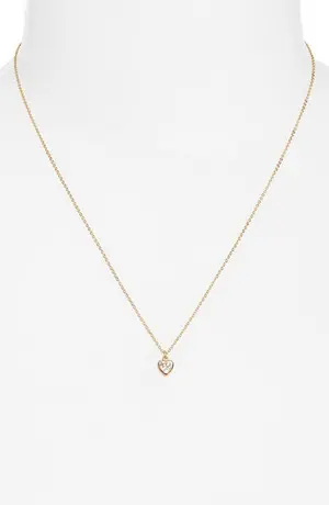 SET & STONES Amy Cubic Zirconia Heart Pendant Necklace